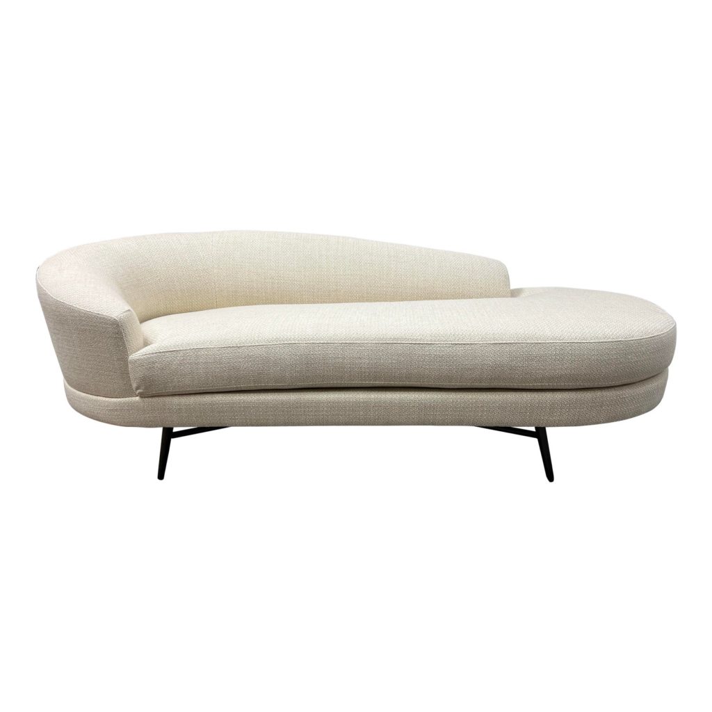 Four Hands Carmela Cream Chaise. Original Price: $2,570 - Design Plus ...