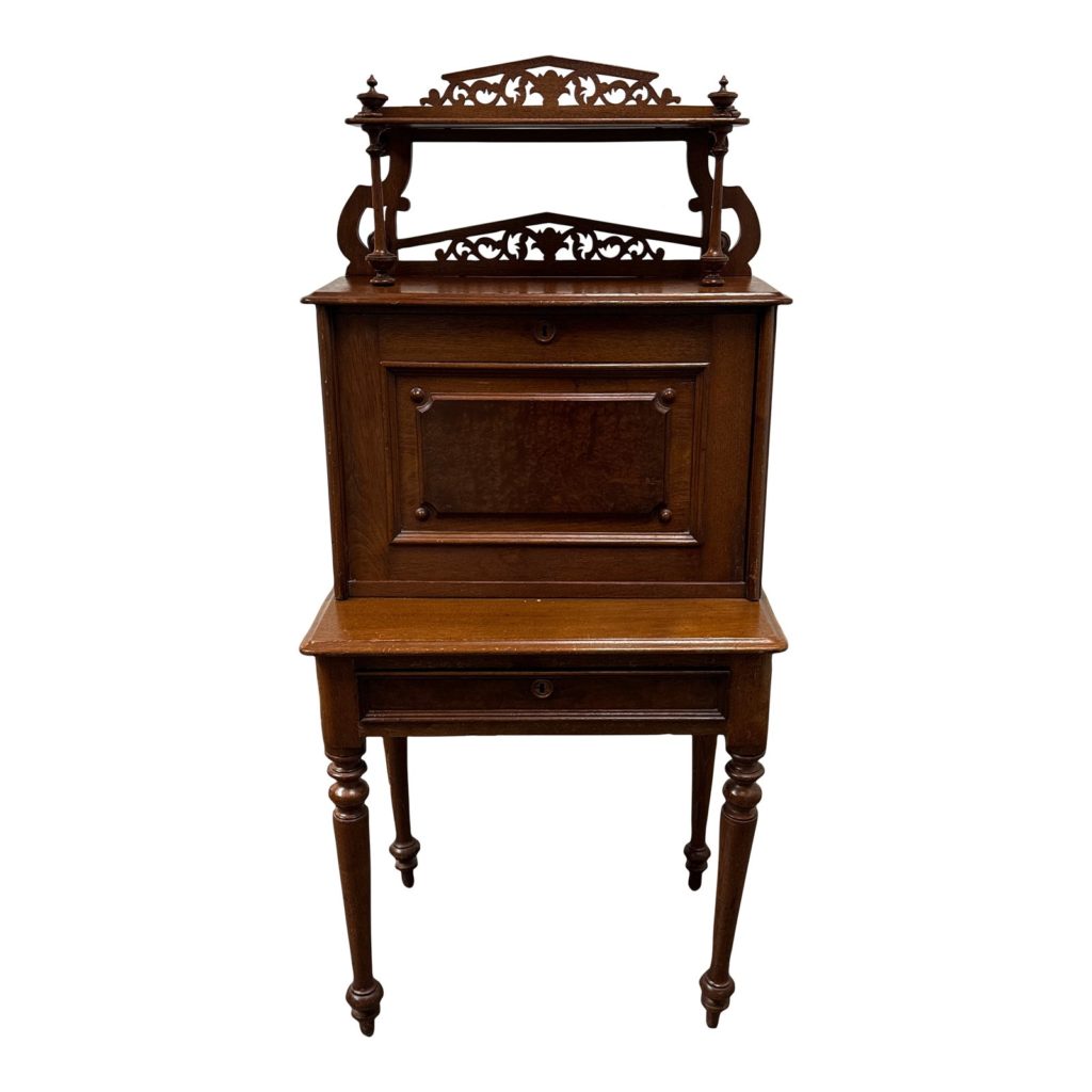 Antique Victorian Drop-Front Ladies Writing Desk | Design Plus Gallery