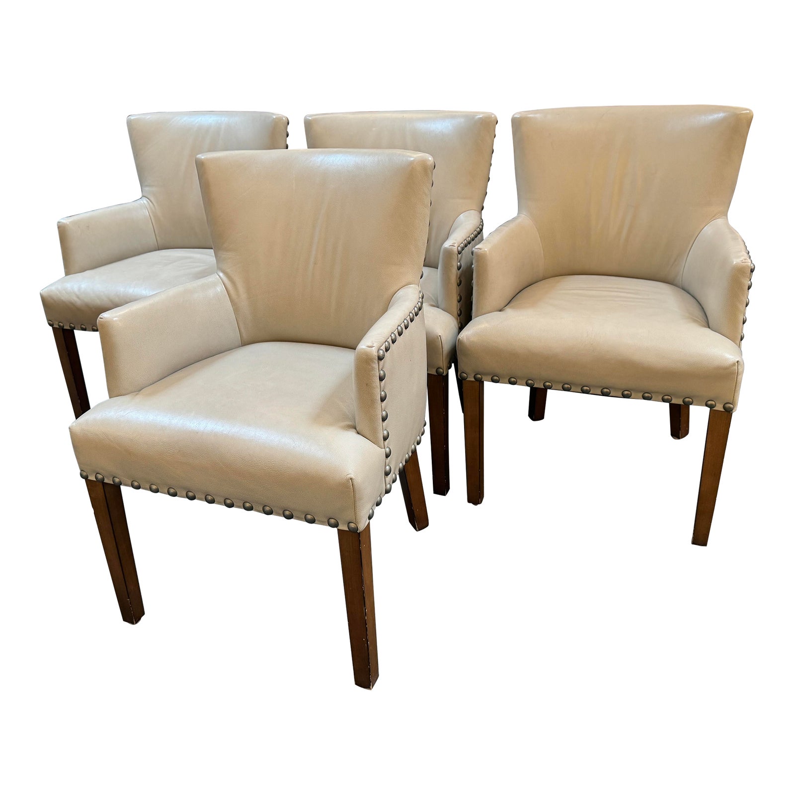 Pair of Custom Arm Chairs | Design Plus Gallery