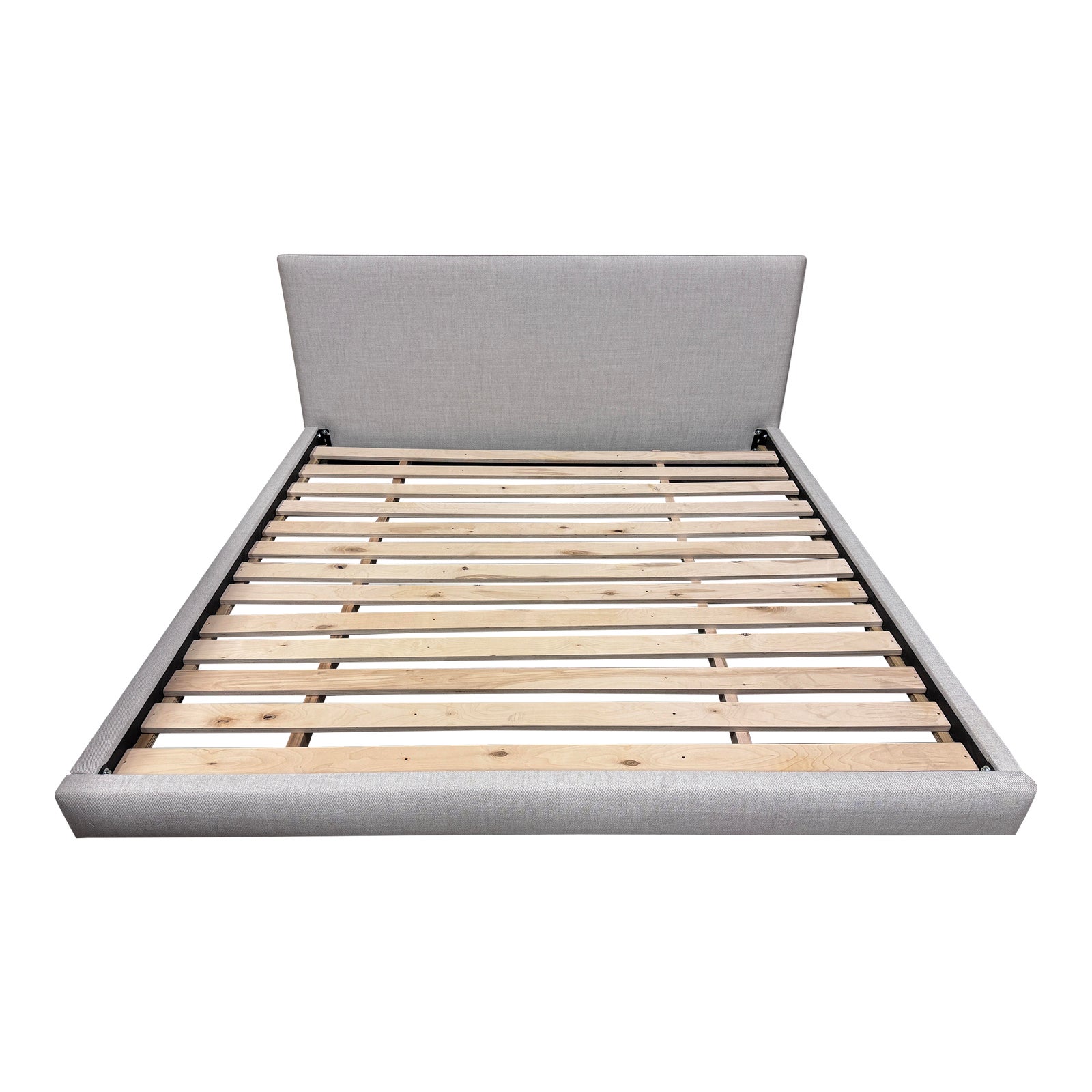 West Elm Tufted Grid Bedframe, a Queen | Design Plus Gallery