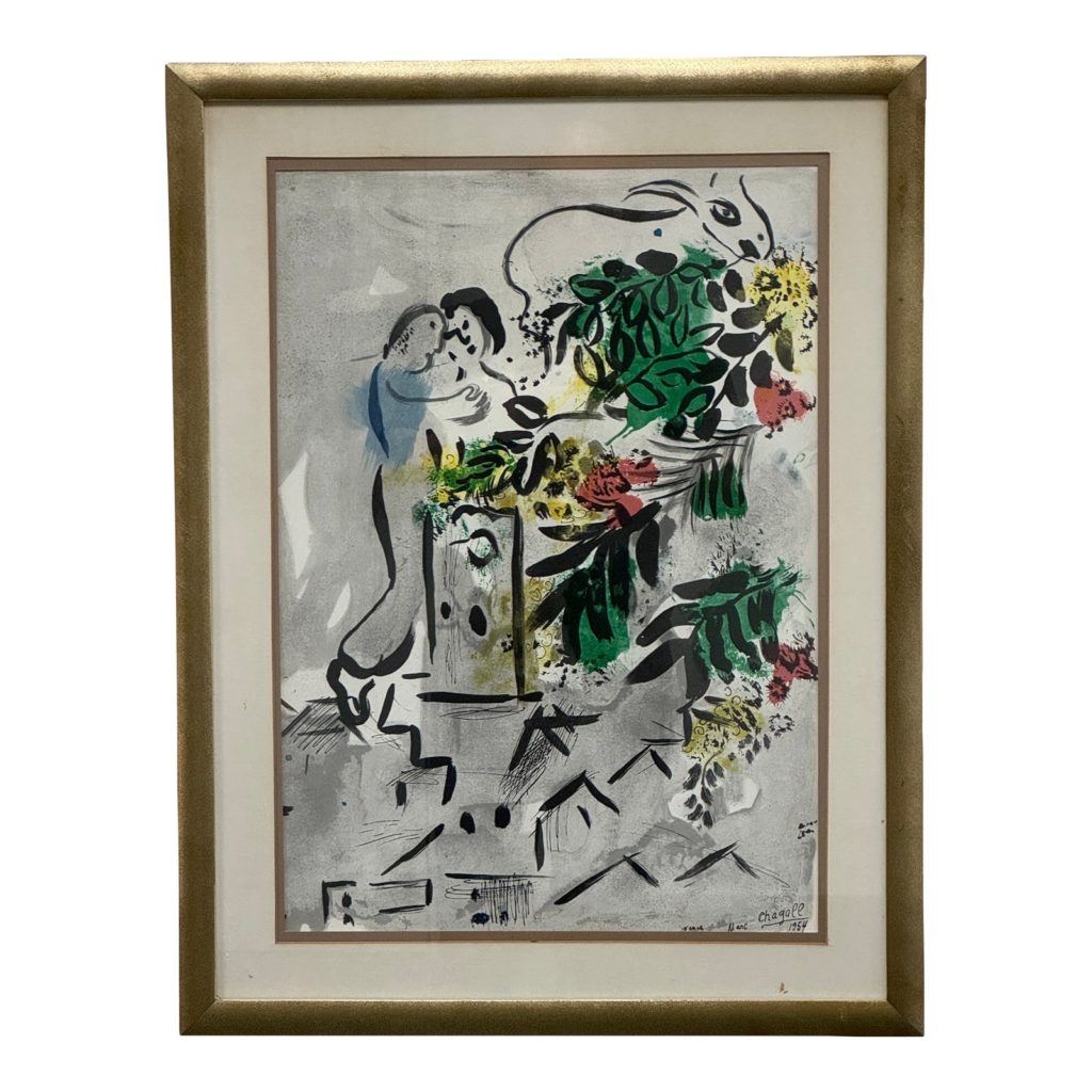 Marc Chagall "Vence, Cite Des Arts Et Des Fleurs", Lithograph - Design ...