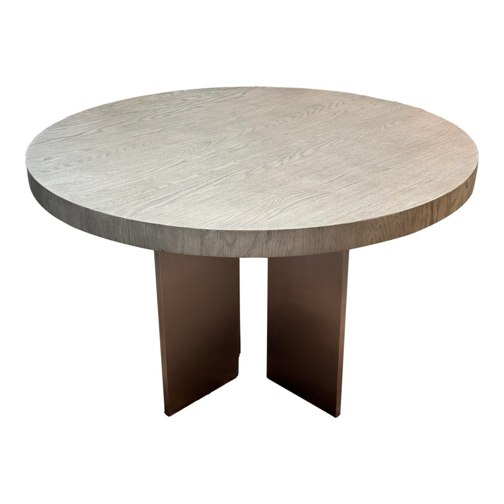 Tokyo Black Wood Table + Metal Base | Design Plus Gallery