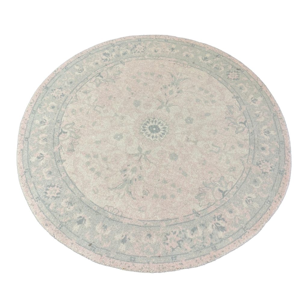 Pottery Barn Monique Lhuillier Antique Blush Area Rug - 5′2″ × 5′2 ...