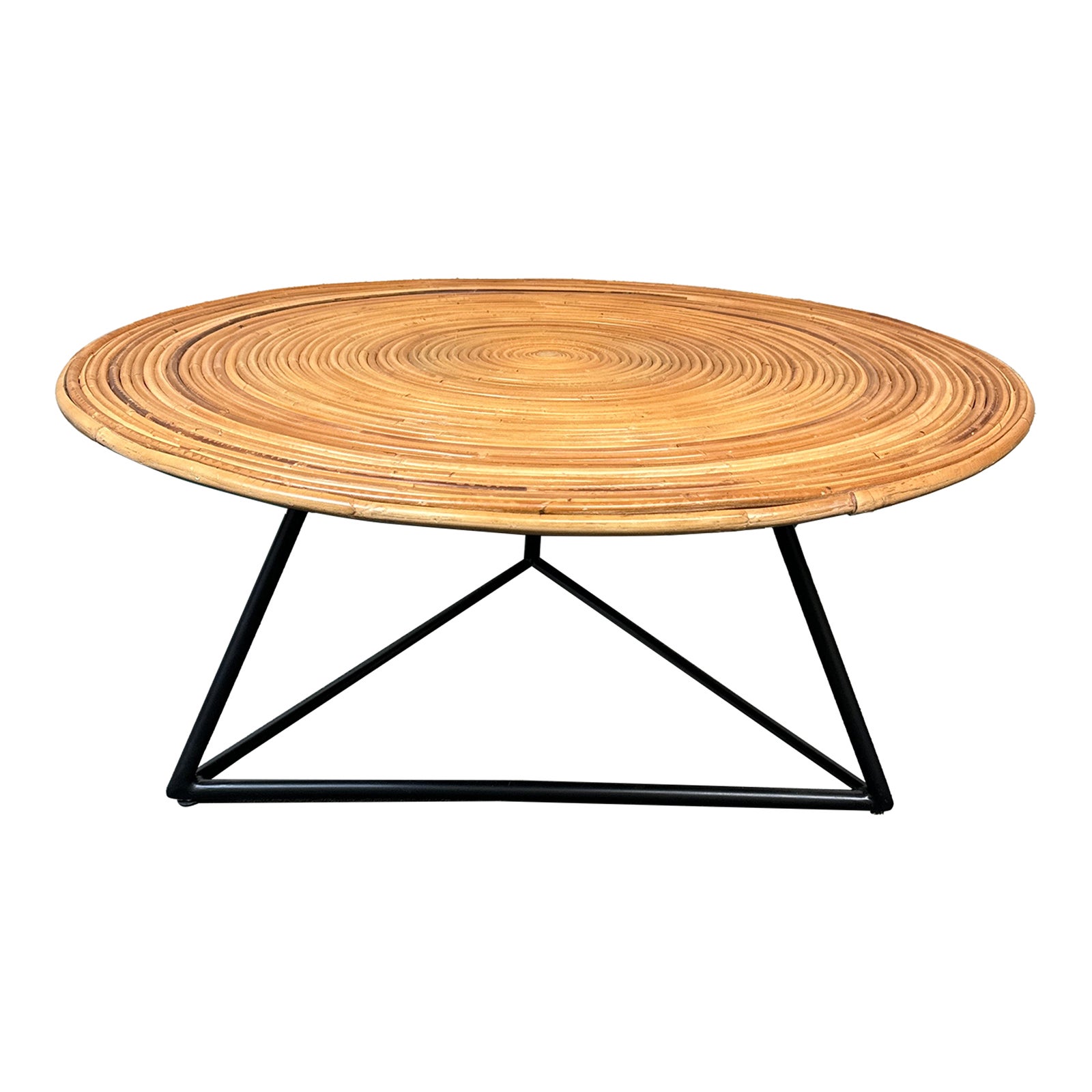 Schnadig Carved Wood and Marble Side Table | Design Plus Gallery