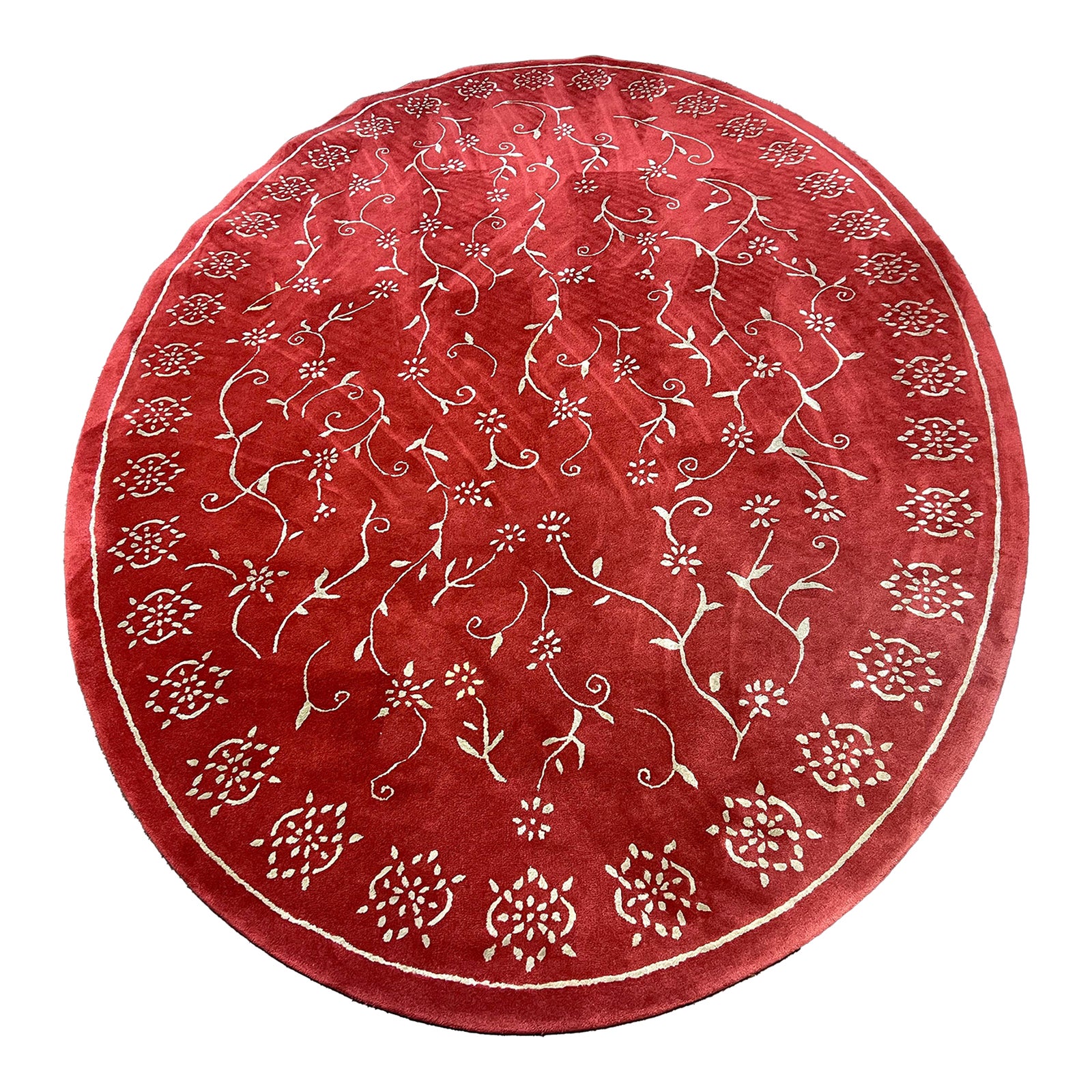 8ft-12ft-edward-fields-custom-oval-hand-tufted-ruby-red-area-rug-2543 ...