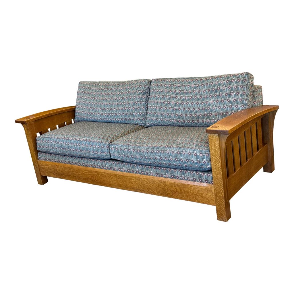 Stickley Furniture Mission Oak Sofa - Design Plus Gallery