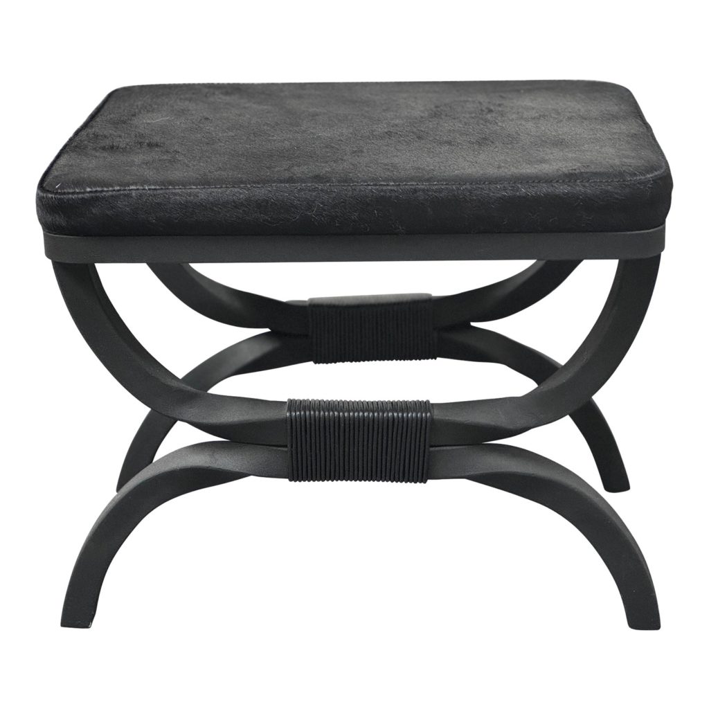 CB2 Black Serpette Cowhide Stool. Original Price: $500 - Design Plus ...