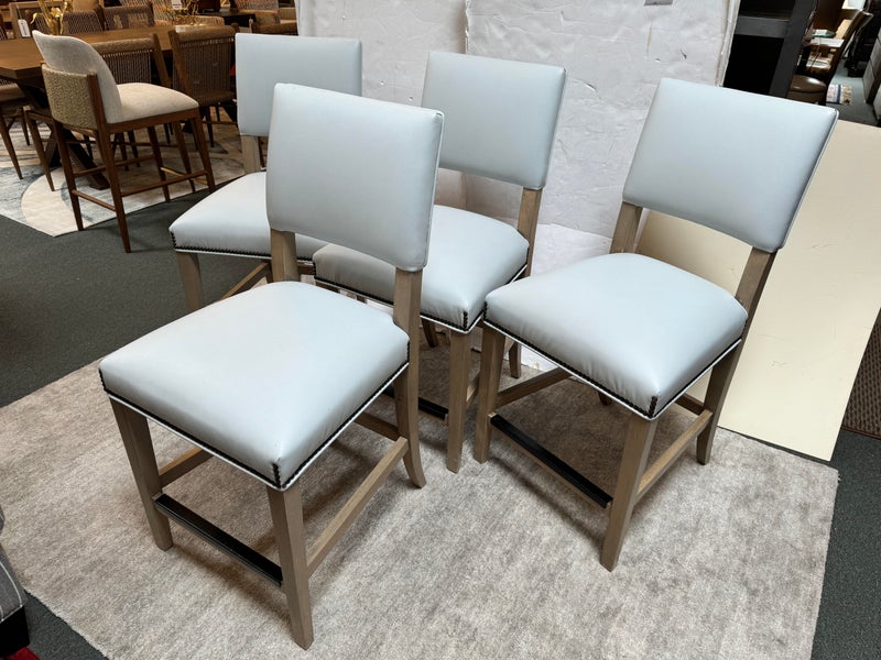 Custom-Made Counter Stools, Set of Four. Original Price: $4,900 ...