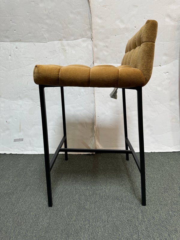 CB2 Gabe Tufted Low-Back Counter Stools, Pair. Original Price: $860 ...