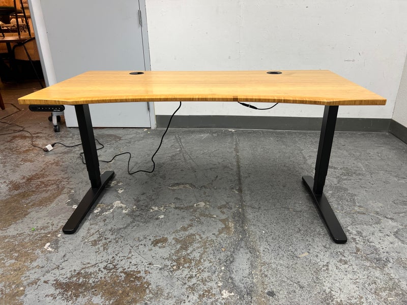 Uplift 120 Degree Bamboo Standing Desk. Original Price: $1,050 - Design ...