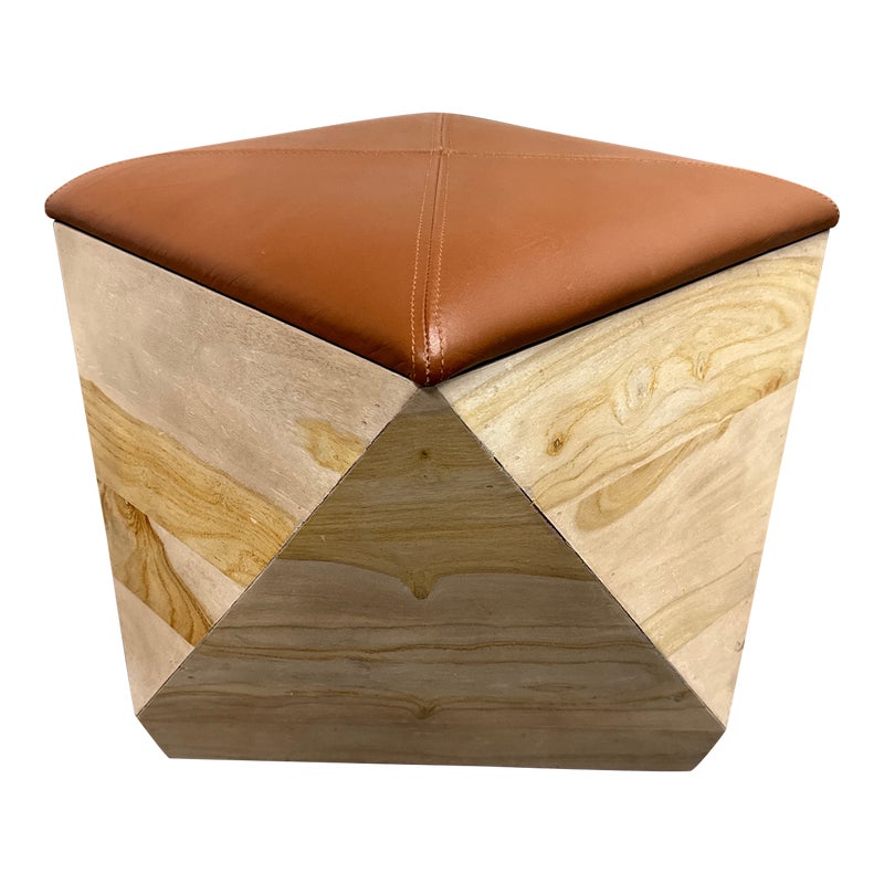 Cb2 Hexagon Storage Ottoman. Original Price 230 Design Plus Gallery
