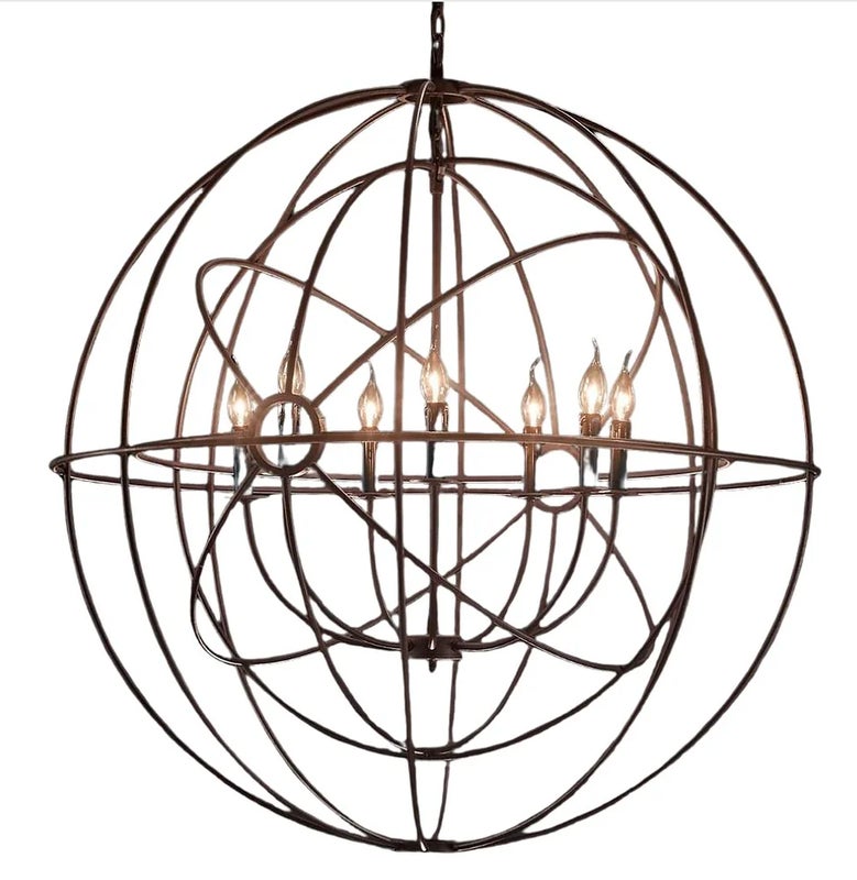 Timothy Oulton for Restoration Hardware Foucault's Orb Chandelier ...