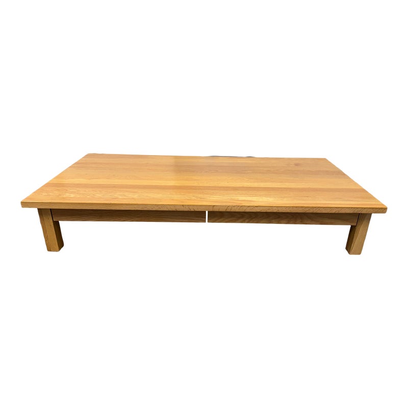 Muji Minimalist Coffee Table Two Drawers Design Plus Gallery