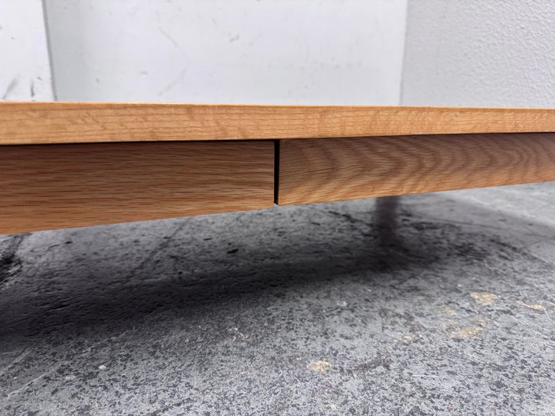 Muji Minimalist Coffee Table + Two Drawers - Design Plus Gallery