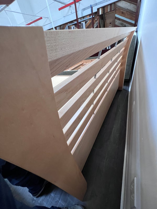 Eastern King Size Joy & Alan Ohashi for Conde House Custom Platform Bed ...