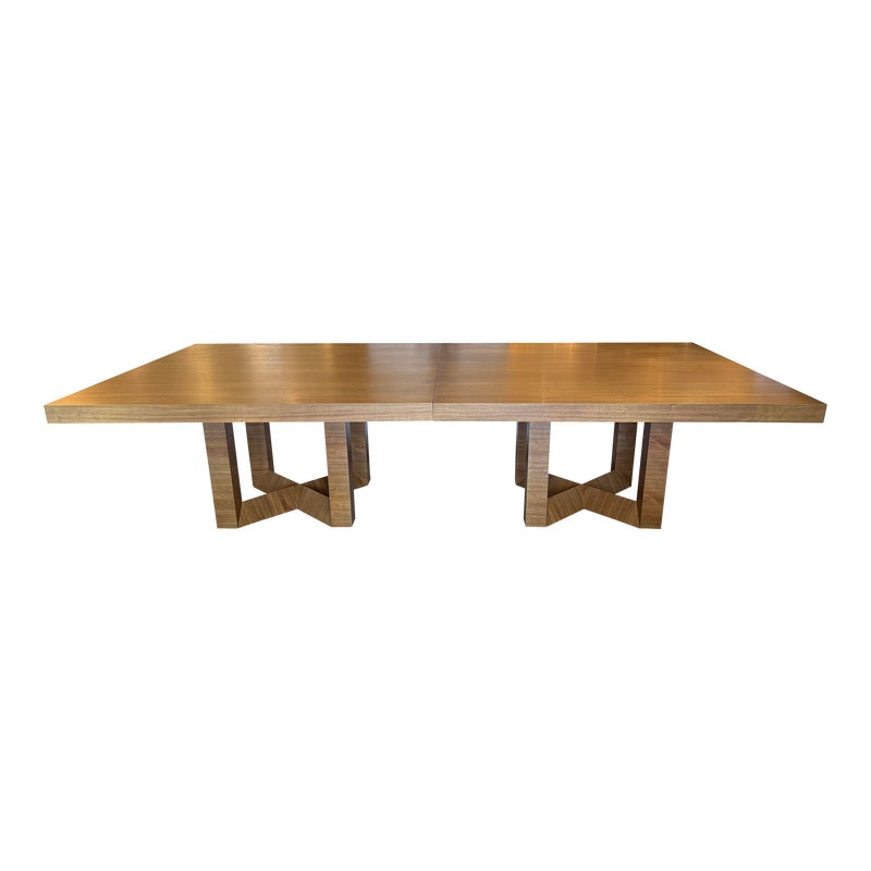 Custom Design Contemporary 120 Inch Dining Table, Two Piece. Original ...