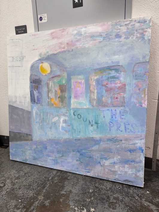 Circa 1988 Stephen Henriques "The 'A' Train" Original Artwork - Design ...