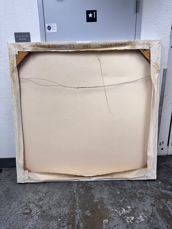 Circa 1988 Stephen Henriques "The 'A' Train" Original Artwork - Design ...