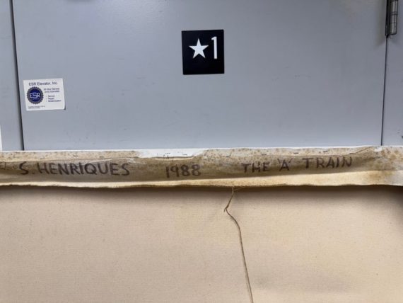 Circa 1988 Stephen Henriques "The 'A' Train" Original Artwork - Design ...