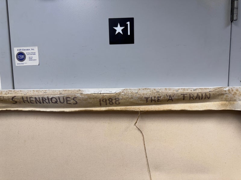 Circa 1988 Stephen Henriques "The 'A' Train" Original Artwork - Design ...