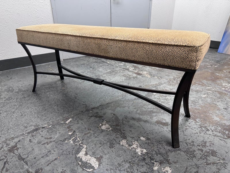 Custom Design Upholstered Bench - Design Plus Gallery