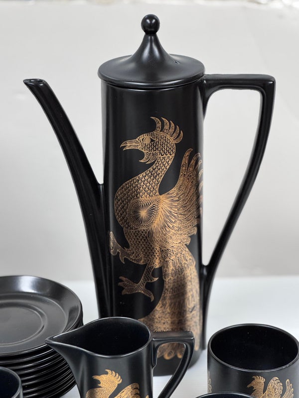 24 Piece Portmerion Phoenix Pottery Service by John Cuffley - Design ...