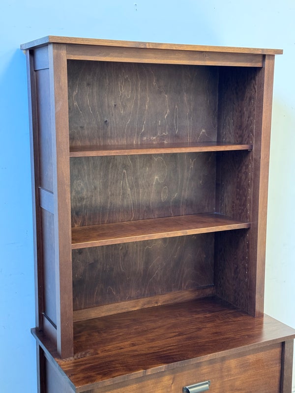 Crate & Barrel Preston Lateral Shelving With File Drawers. Original ...