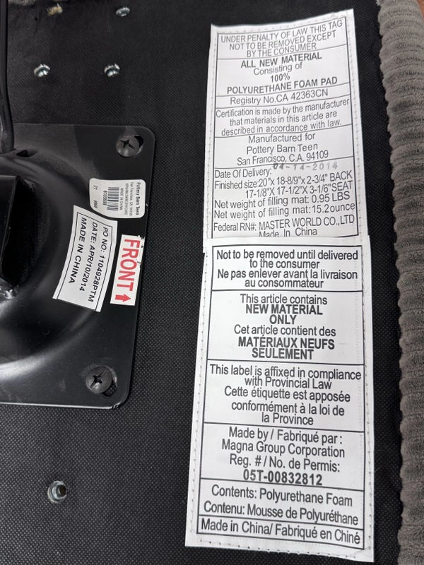 Pottery Barn Teen Airgo Swivel Desk Chair. Original Price: $200 ...