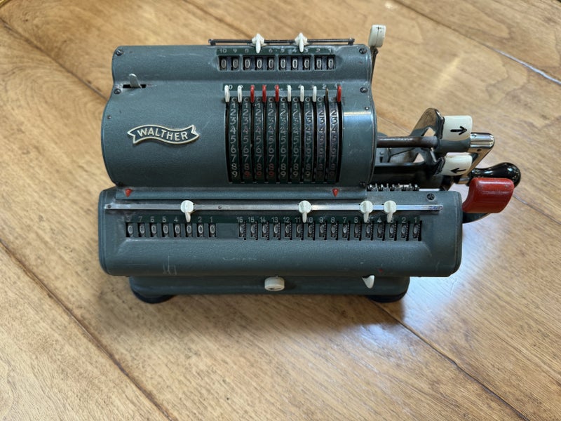 Walther Vintage German Calculator - Design Plus Gallery