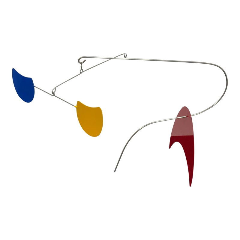 Alexander Calder Style Mobile Sculpture - Design Plus Gallery