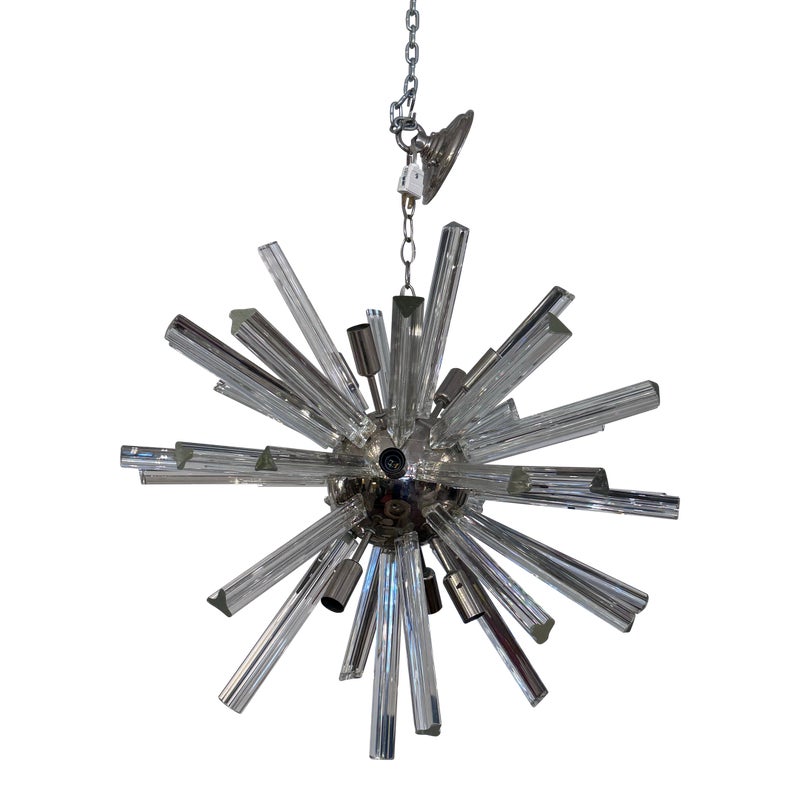 Sputnik Chandelier Triedre Crystal Rods - Design Plus Gallery