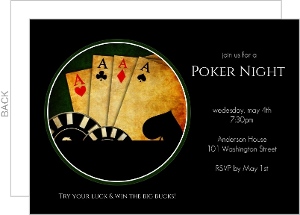 Poker Party Invitations & Poker Invitations | PurpleTrail