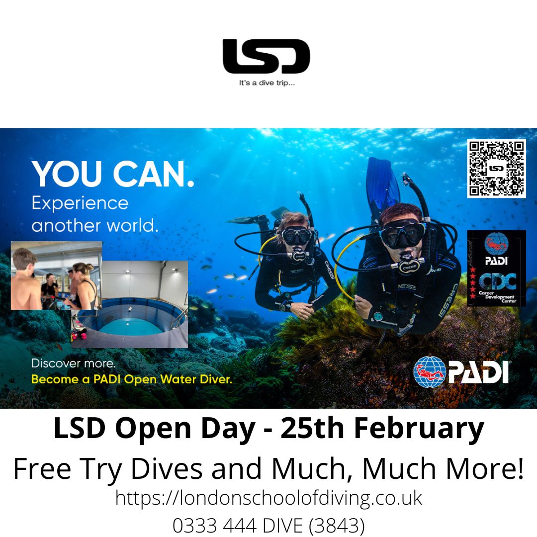 LSD Open Day! | LSD Scuba