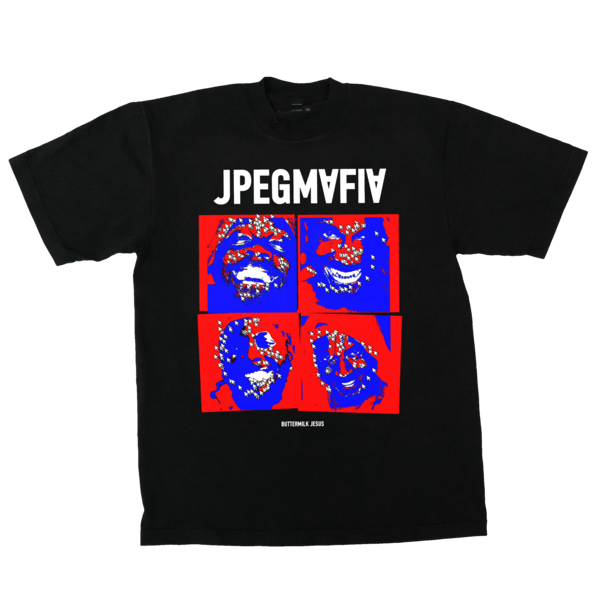 Talking Heads Tee (Red on Black)