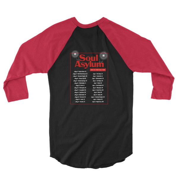 2021 Tour Raglan | Soul Asylum | Online Store, Apparel, Merchandise & More