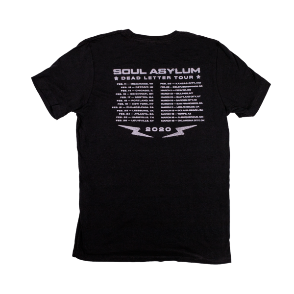 2020 Dead Letter Tour Logo T-Shirt | Soul Asylum | Online Store ...