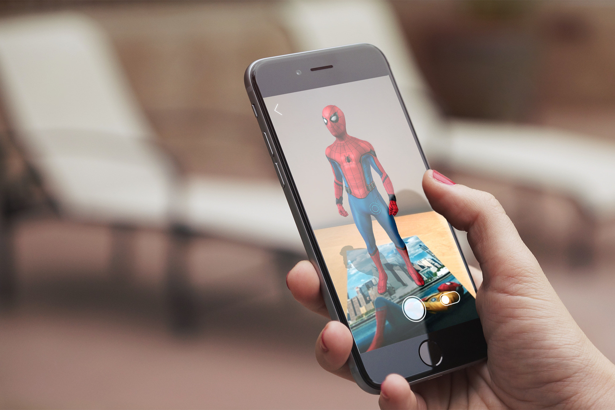 Take a Peek Behind the Mask in The Spider-Man: Homecoming App