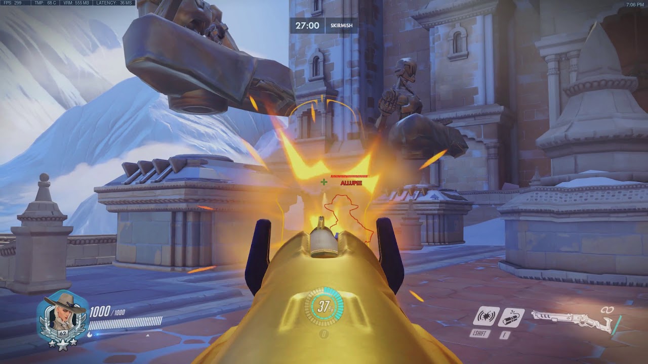 Overwatch hero Ashe still has a ridiculous hitbox issue - Dexerto