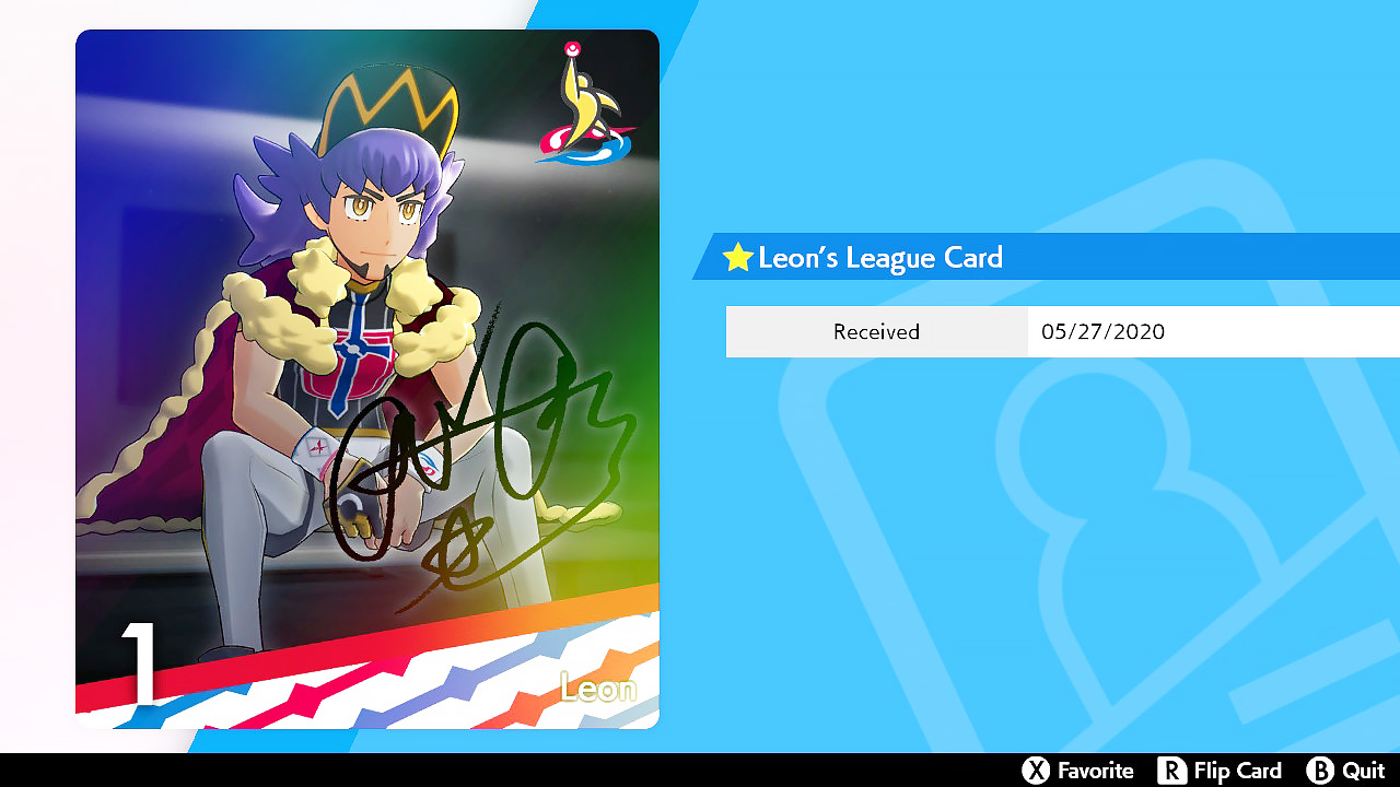 Pokemon Sword & Shield fan brings Leon's Galar League cards to life ...