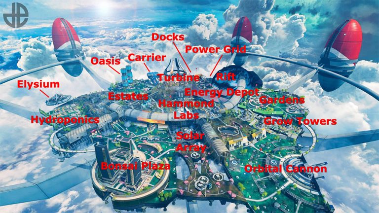 Apex Legends Olympus map guide: All POIs and locations - Dexerto