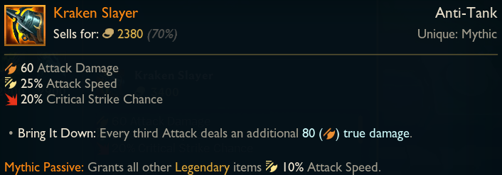 What Mythic items should ADC mains buy in League Season 11? - Dexerto