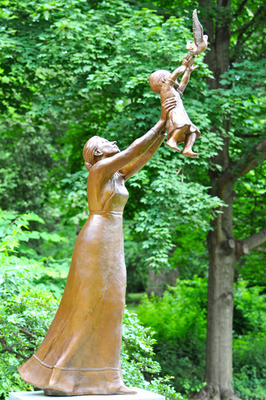 Sister Emily Cooper with Child
