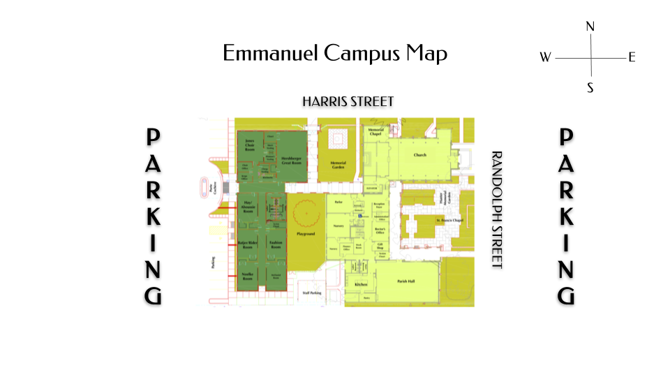 Campus Map | Emmanuel Episcopal Church