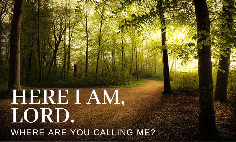 Here i am lord with text