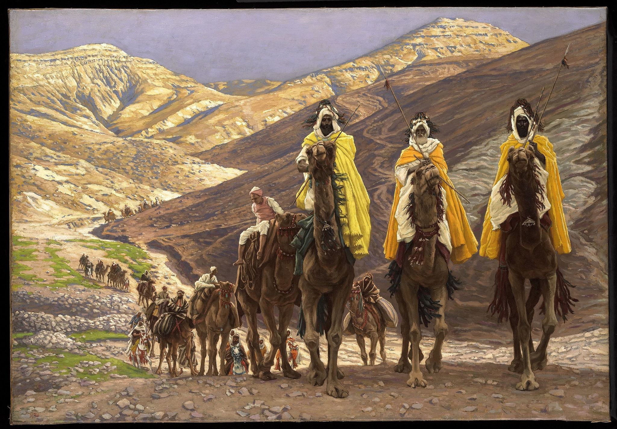 James tissot journey of the magi 70.21 minneapolis institute of arts