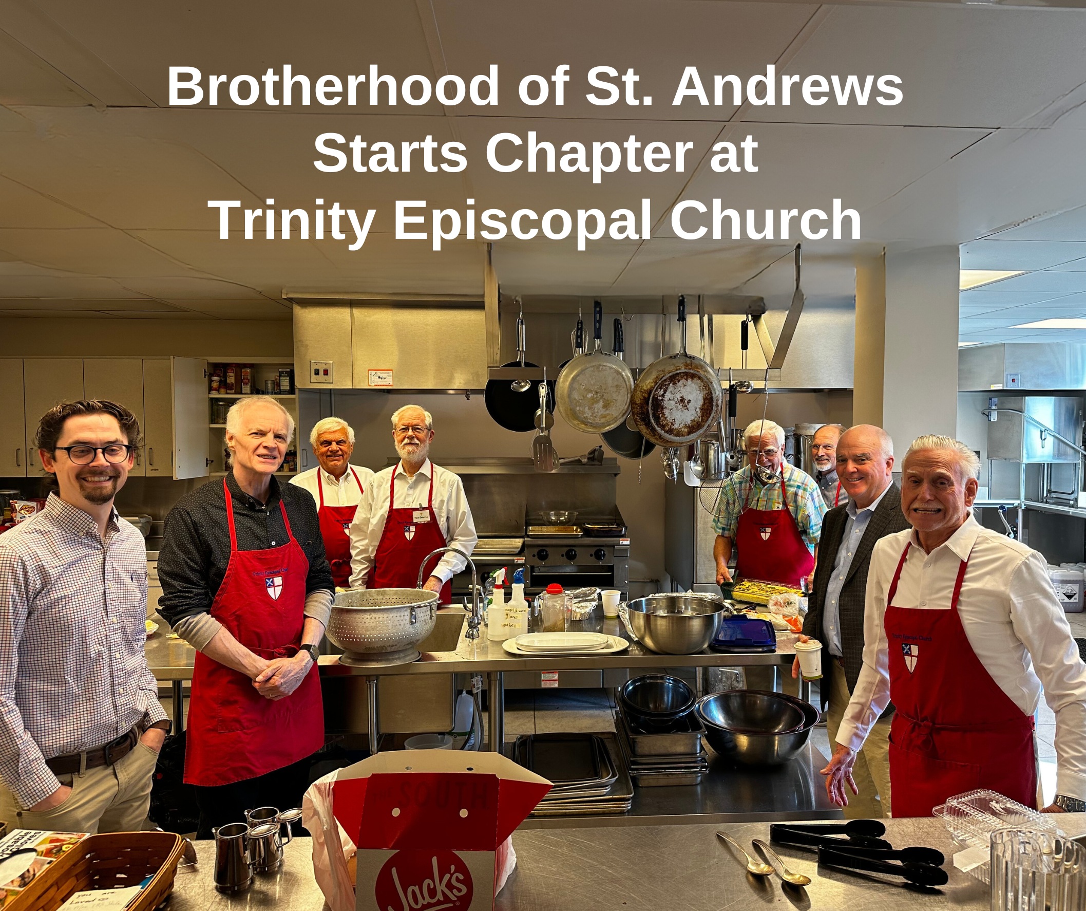 Brotherhood of st. andrews starts chapter