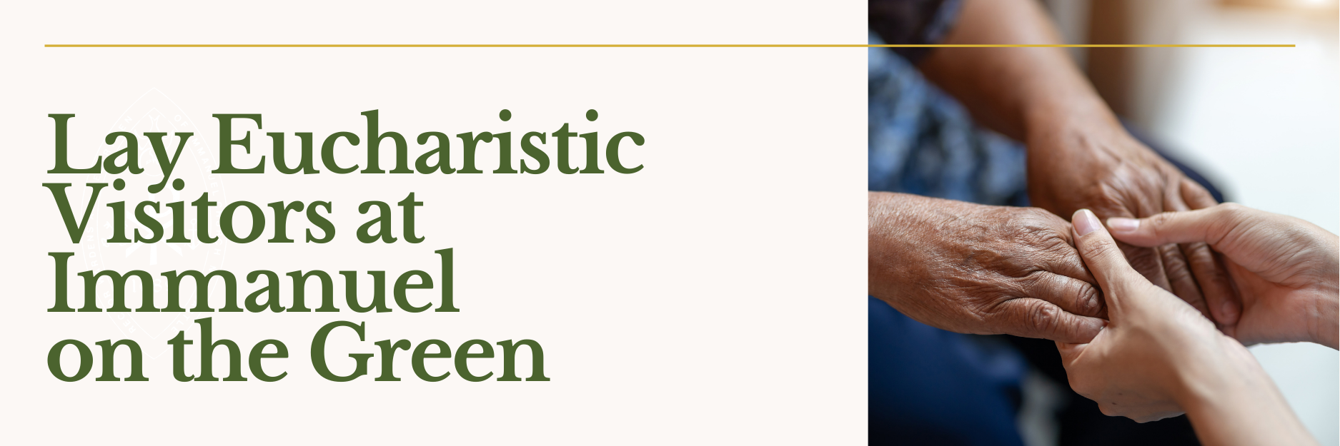 Lay Eucharistic Visitors | Immanuel Episcopal Church