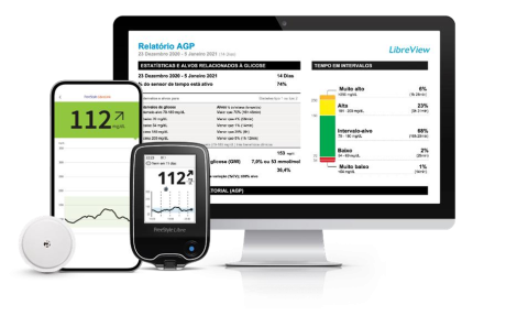 Passo a passo para o profissional de saúde criar uma conta no LibreView ...
