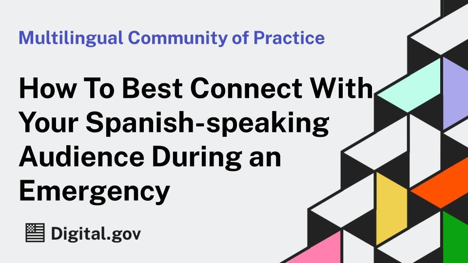How To Best Connect With Your Spanish-speaking Audience During an ...