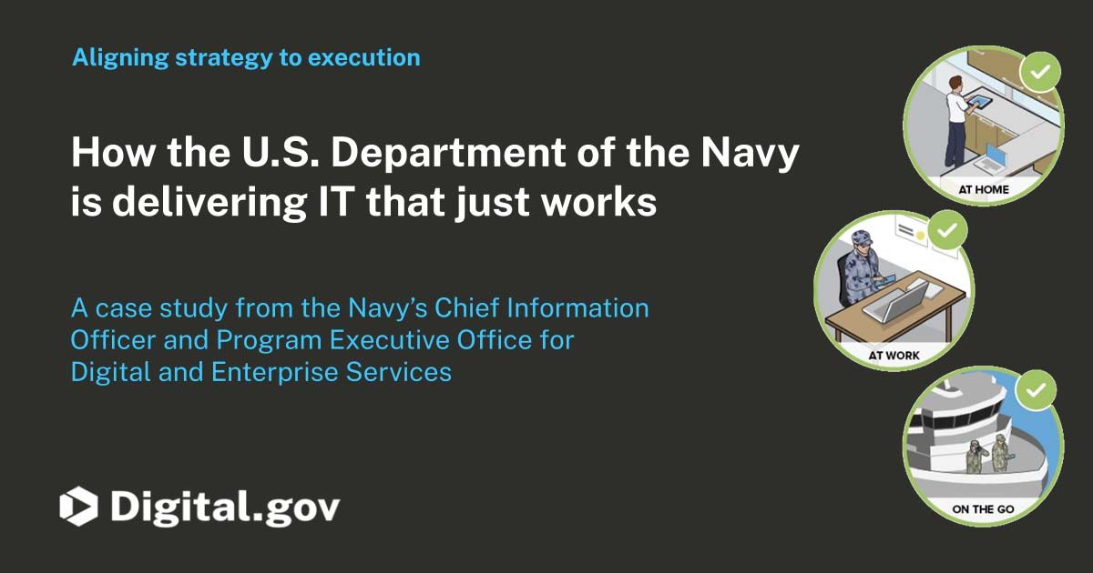 How the U.S. Department of the Navy is delivering IT that just works ...